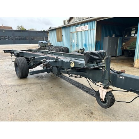 REMORQUE LOHR PORTE CONTAINER COMME NEUVE